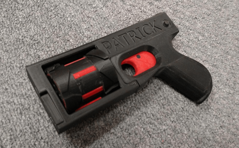 The first ever 3D-printed revolver: PM522 Washbear The first ever 3D-printed revolver: PM522 Washbear